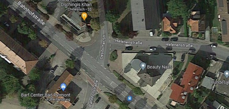 Neubau Entlastungskanal Bahnhofstraße Bad Pyrmont - Freigabe des Kreuzungsbereiches Oesdorfer ...